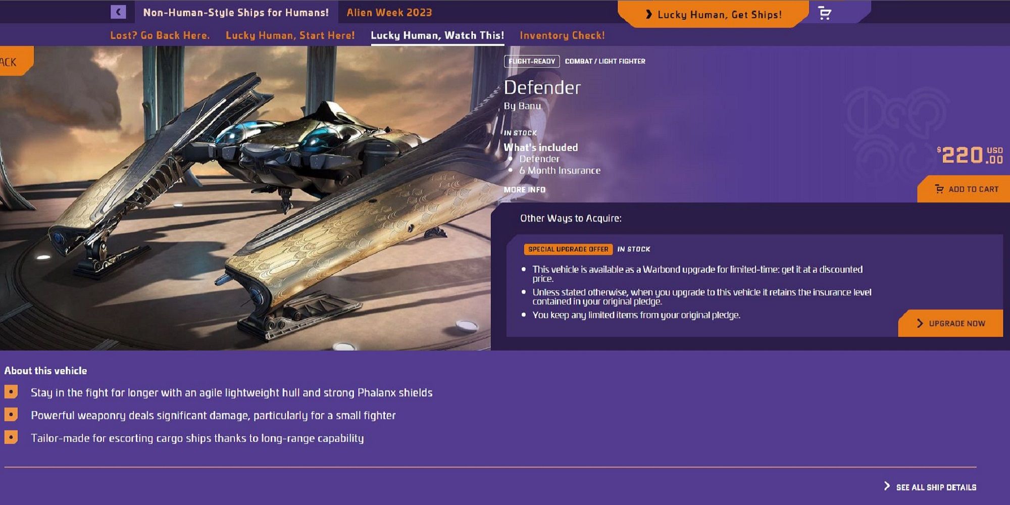 Star Citizen: All You Need To Know About Alien Week 2023