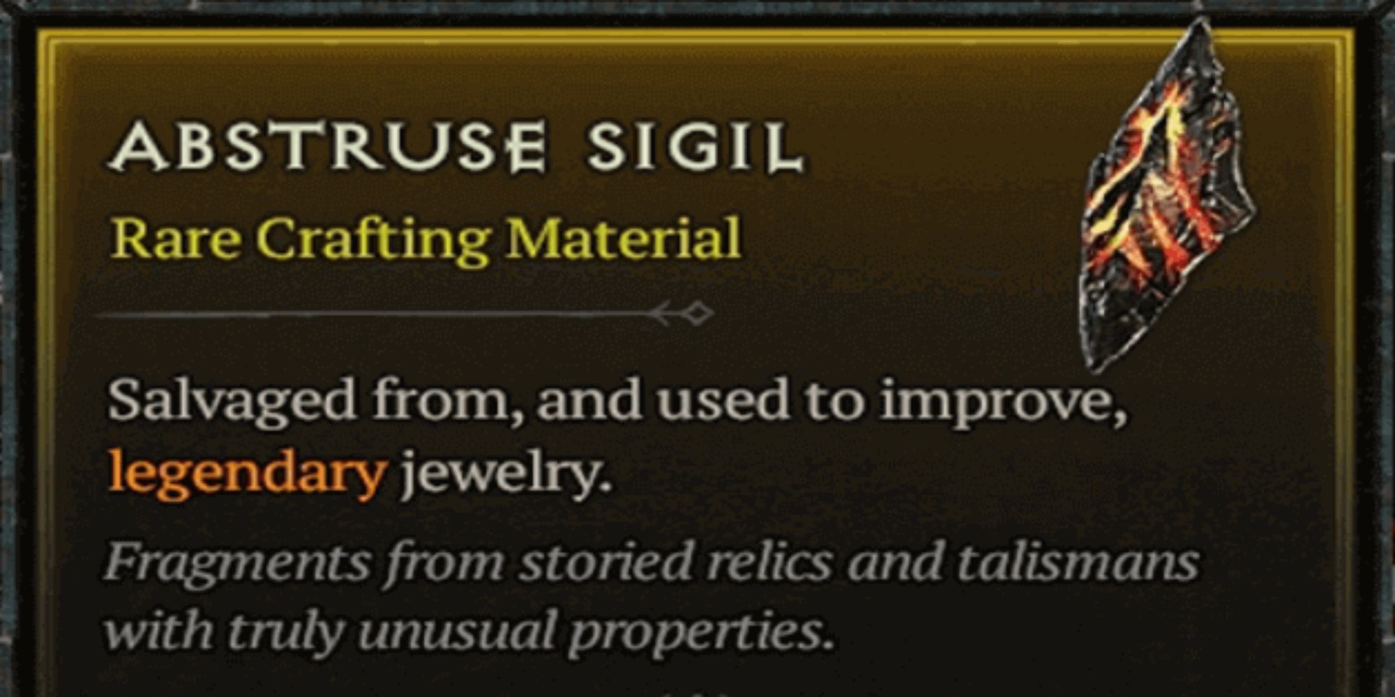 Diablo 4: How To Get Abstruse Sigil