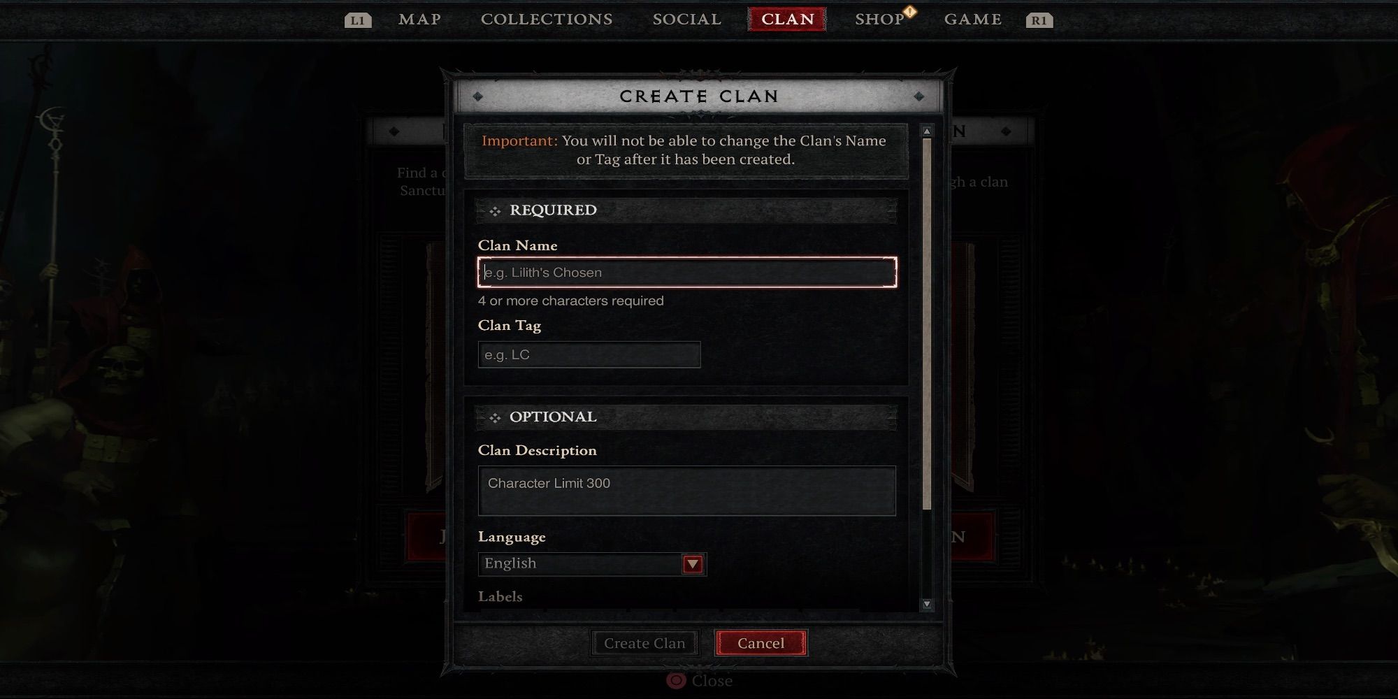 Diablo 4: How To Make & Join A Clan