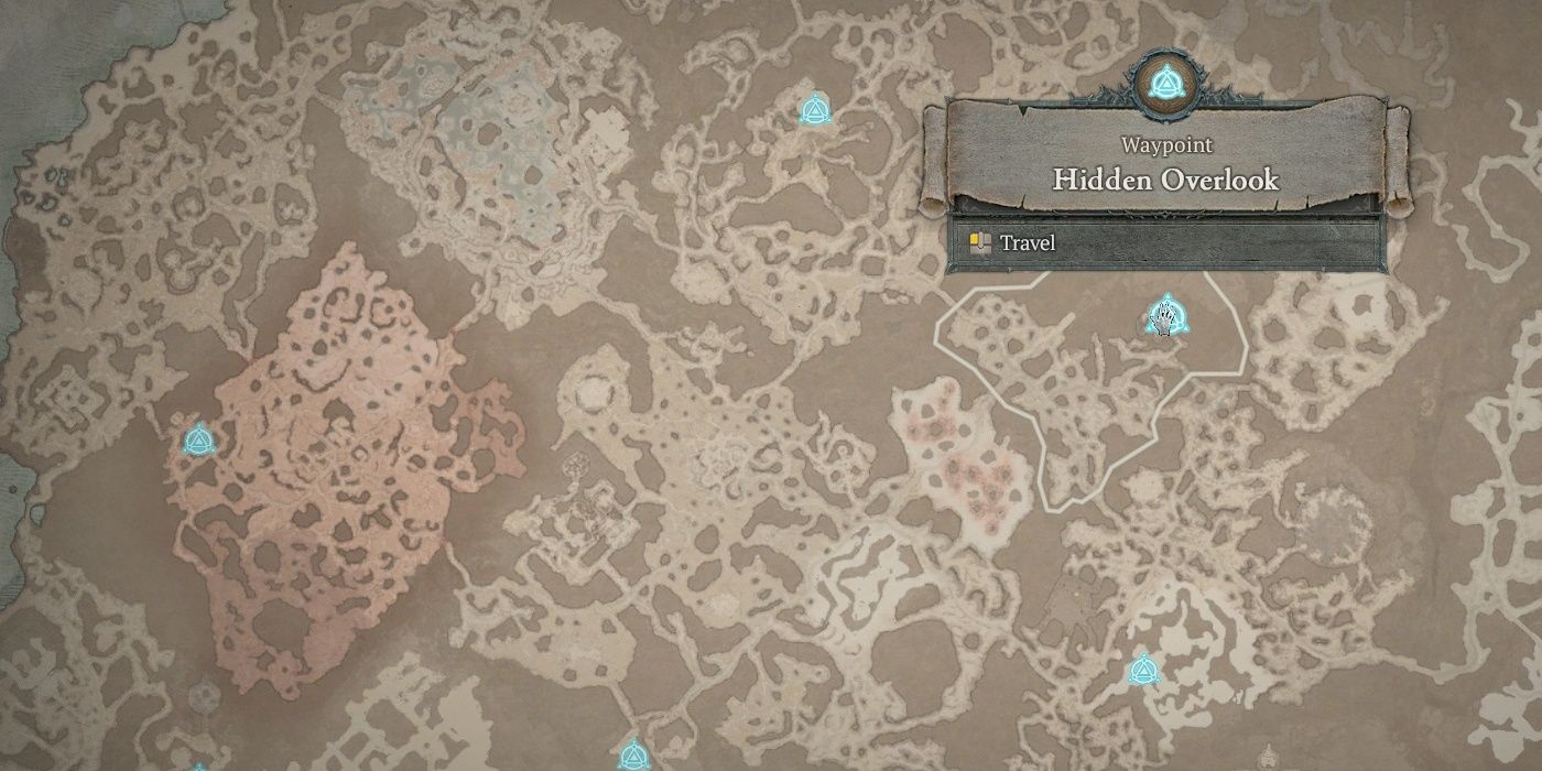 Diablo 4: All Waypoint Locations In Dry Steppes