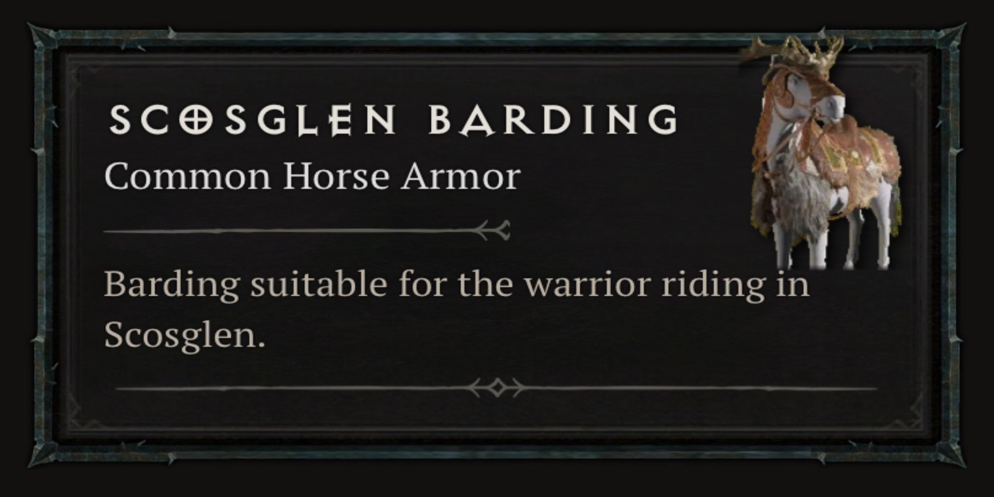 Diablo 4: 10 Best Mount Armors, Ranked