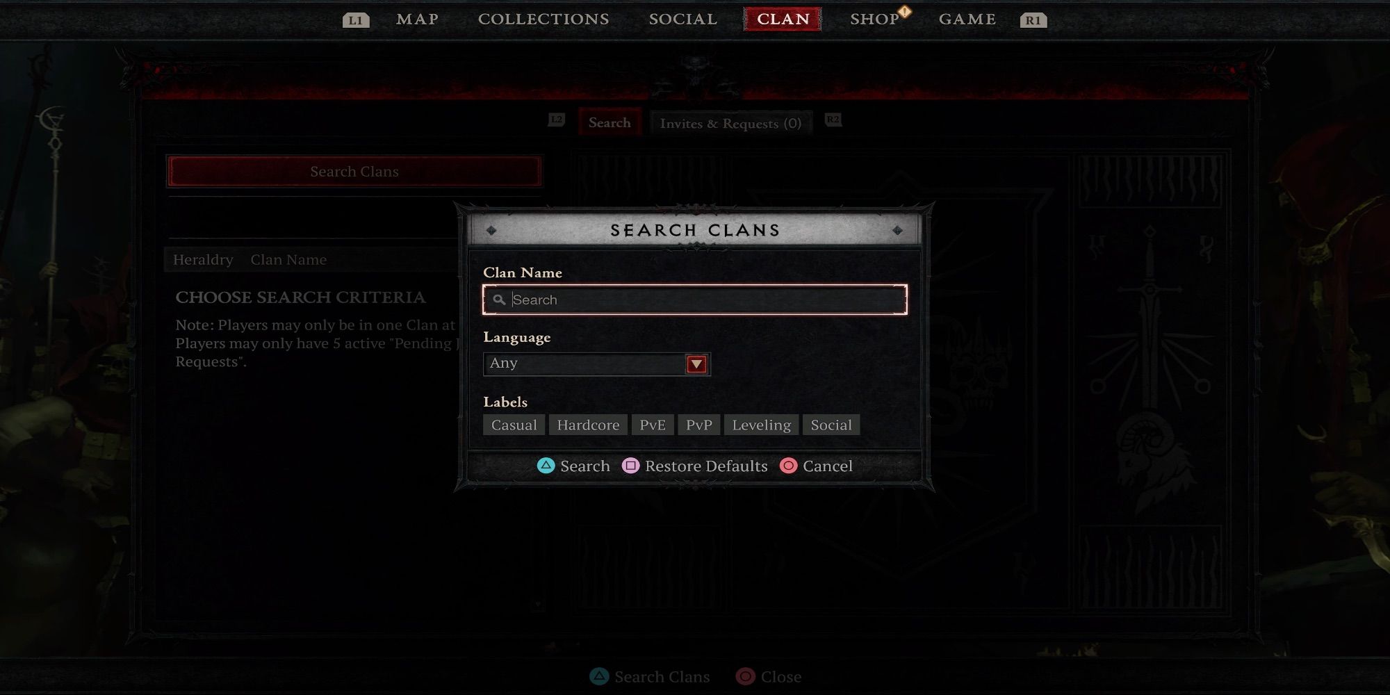 Diablo 4: How To Make & Join A Clan