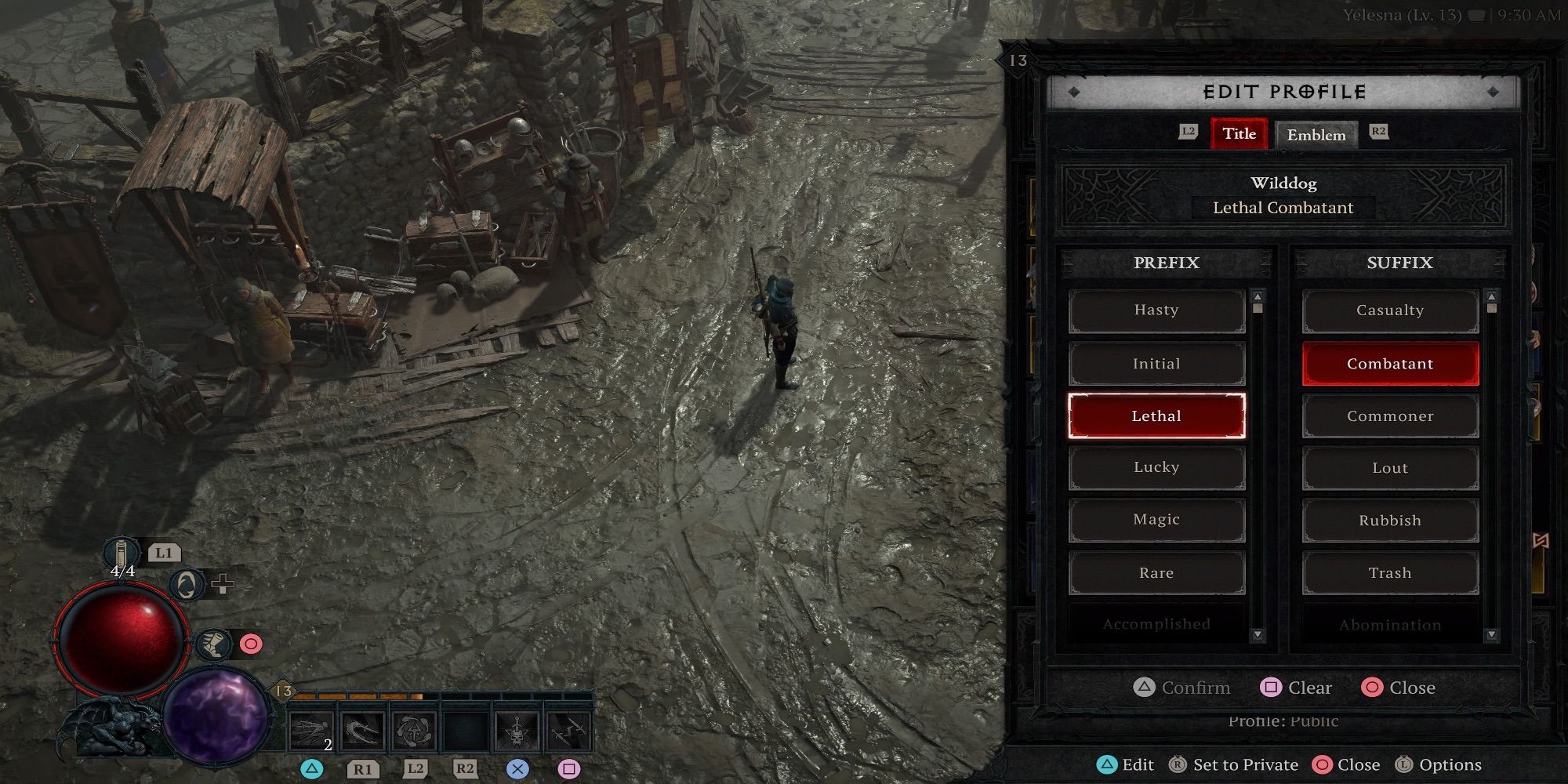 Diablo 4: How To Edit Your Profile