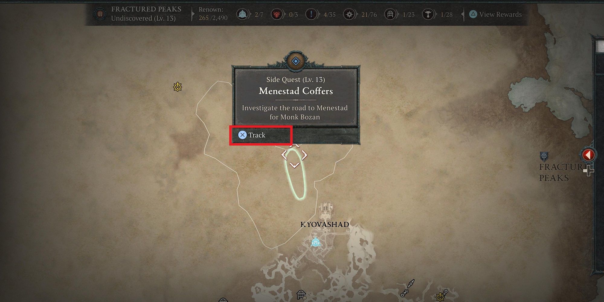 Diablo 4: How To Track Your Quests