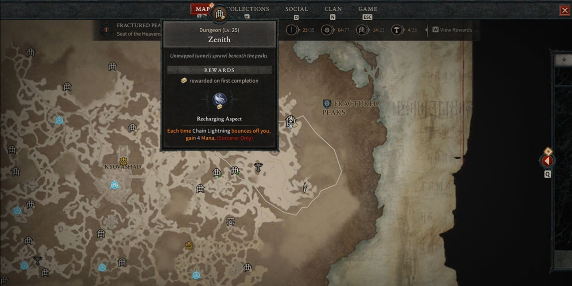 Diablo 4: Where To Find The Zenith Dungeon