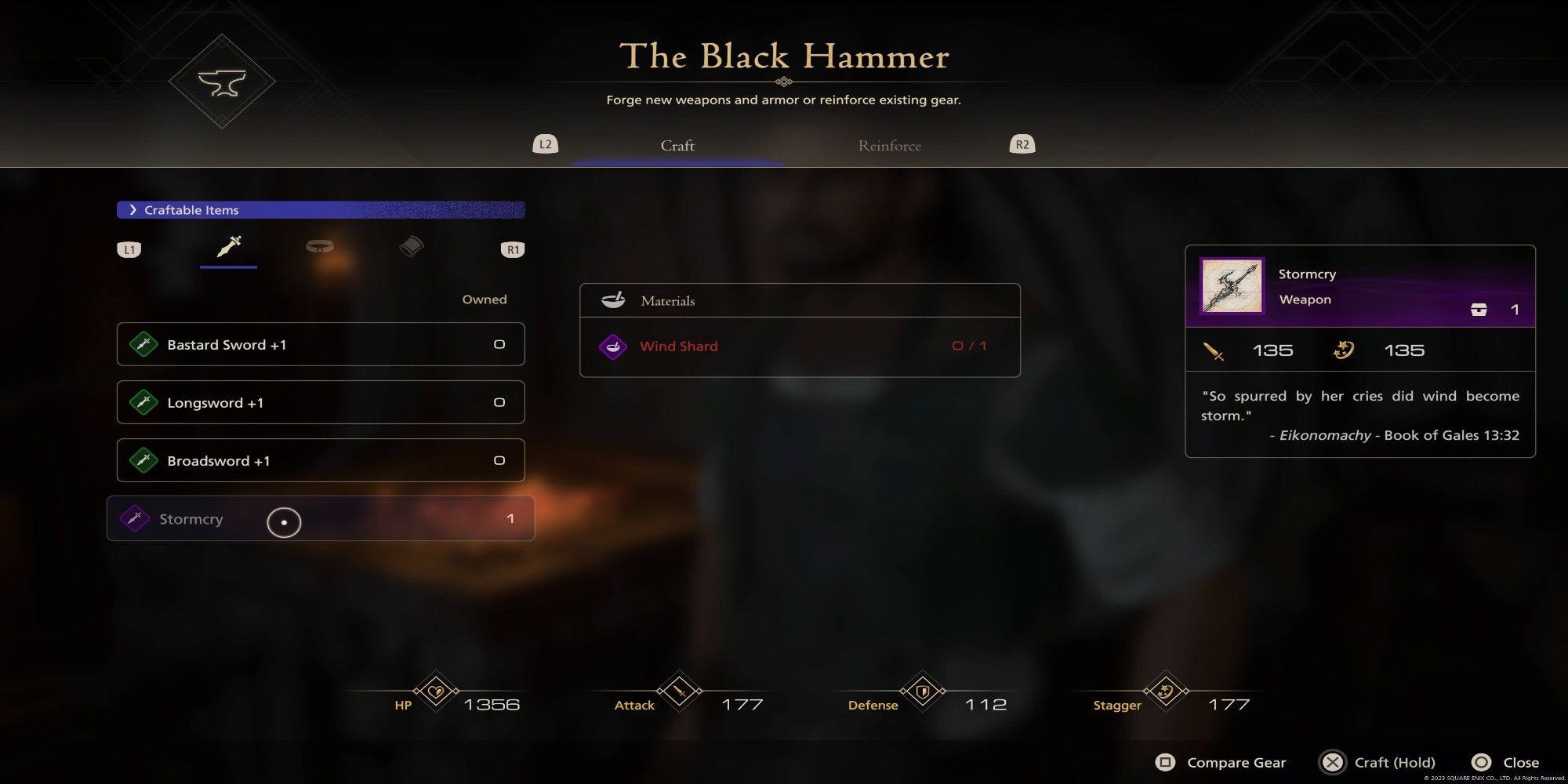 Final Fantasy 16: All Wind Shard Uses