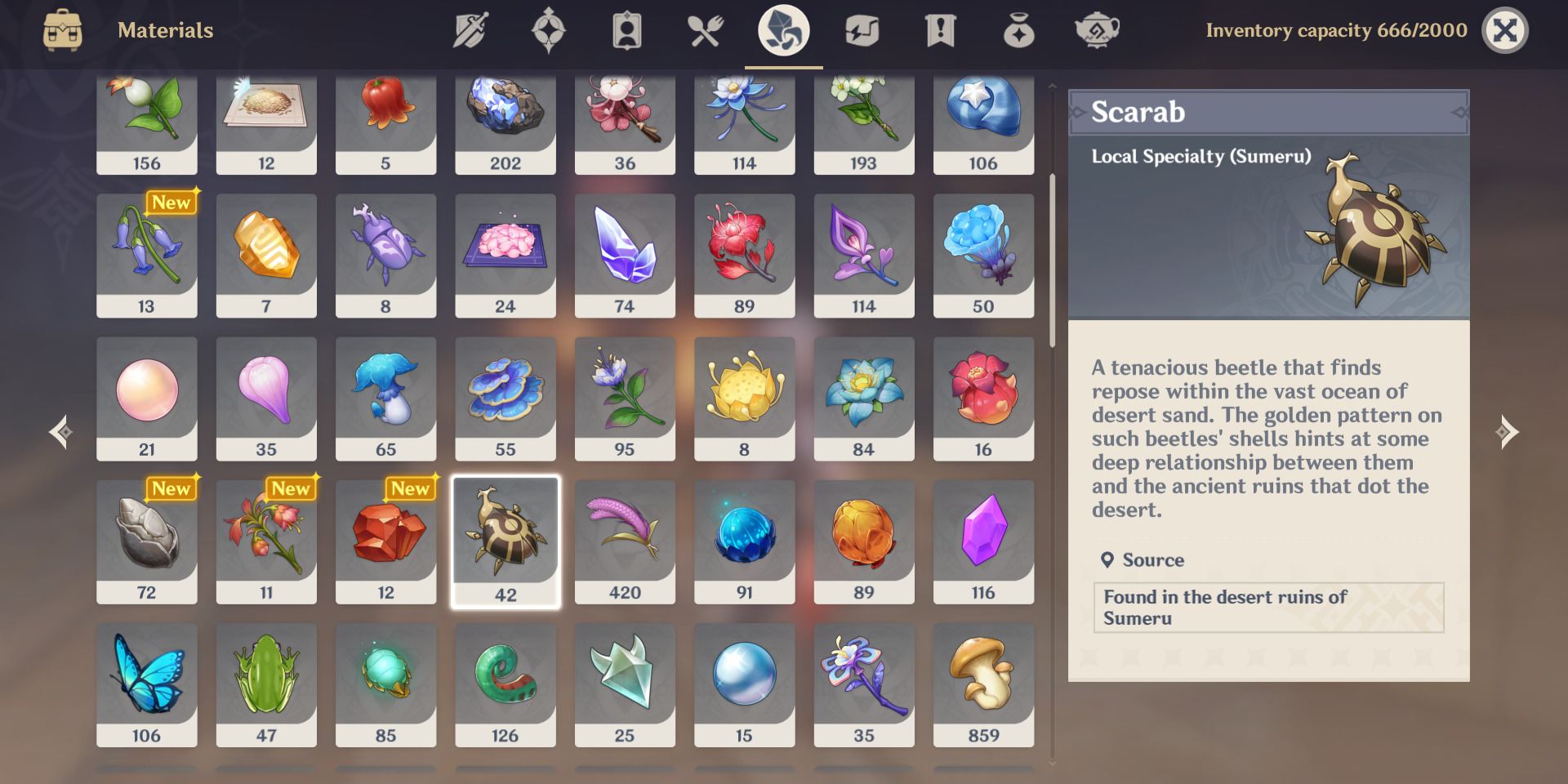 Genshin Impact: Scarab Farming Guide