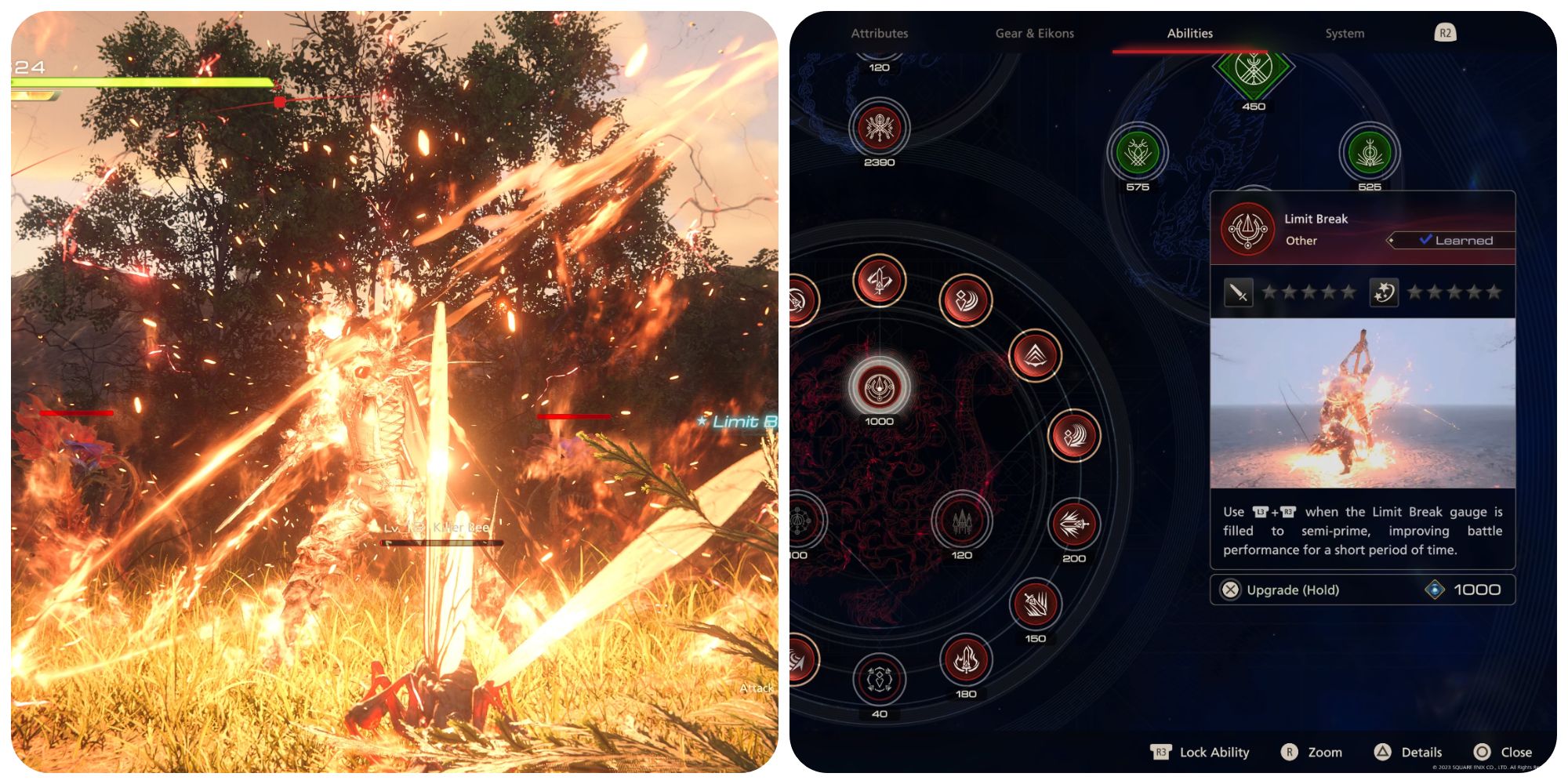 Final Fantasy 16: How To Improve & Upgrade Limit Break