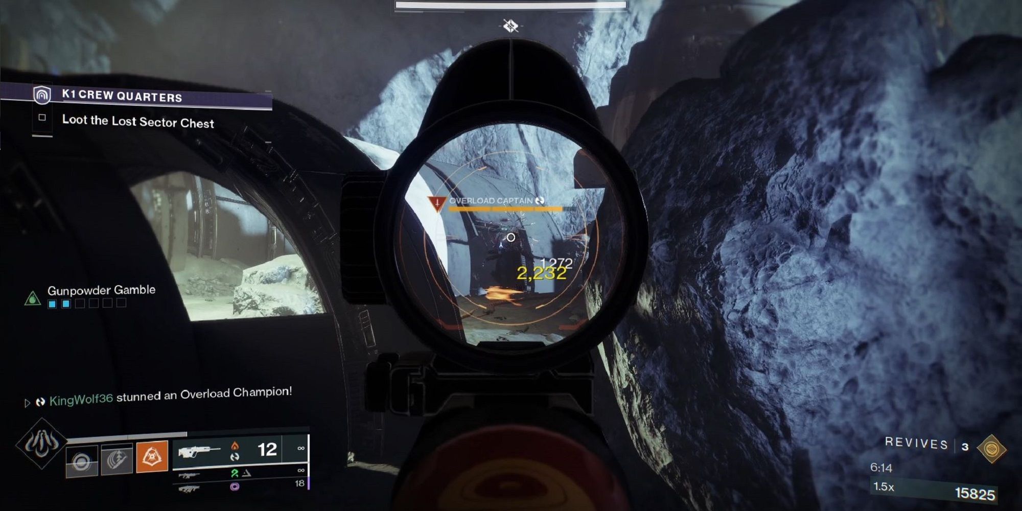 Destiny 2: K1 Crew Quarters Legend Lost Sector Guide