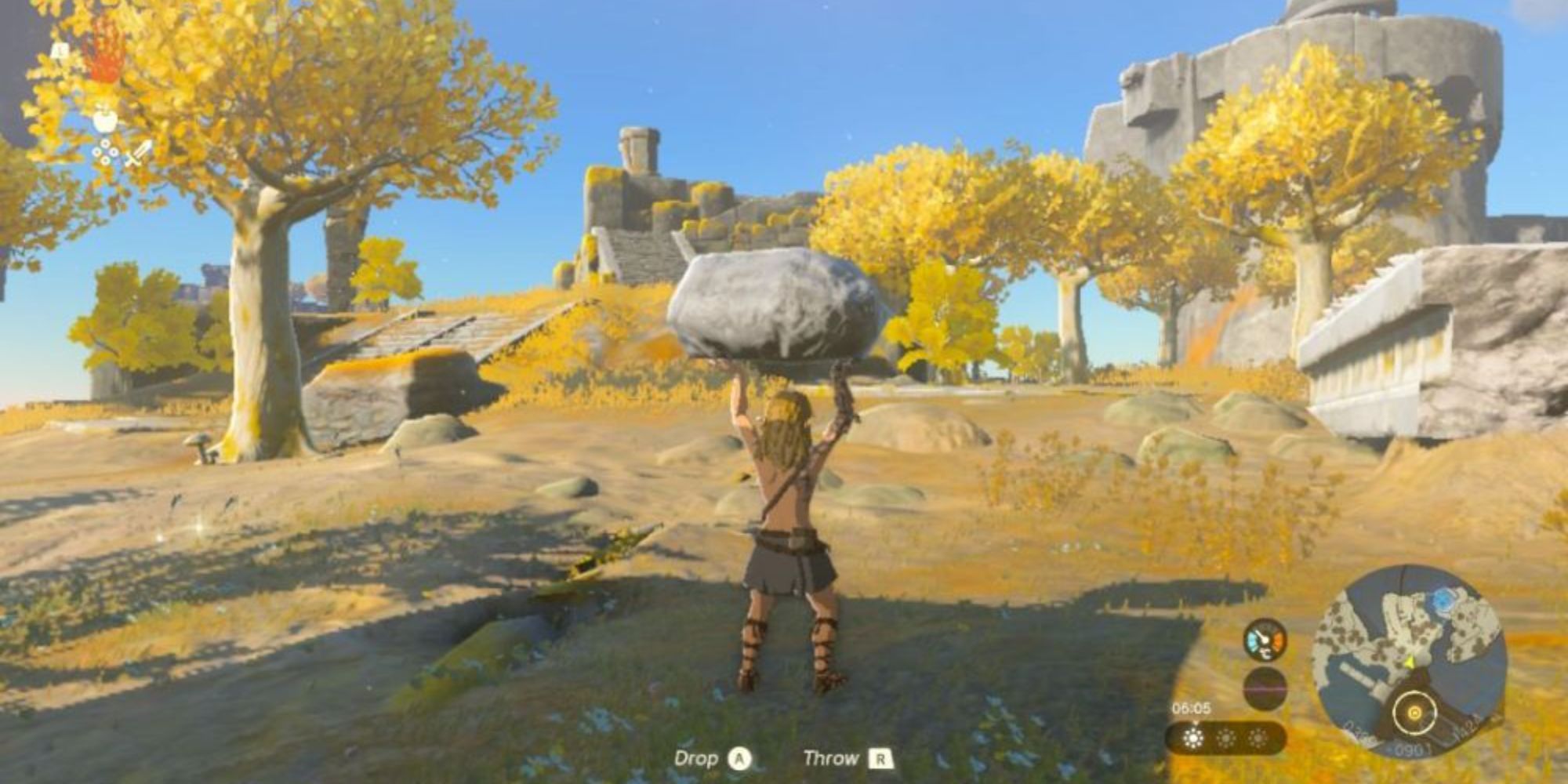 Tears Of The Kingdom: How To Throw Items