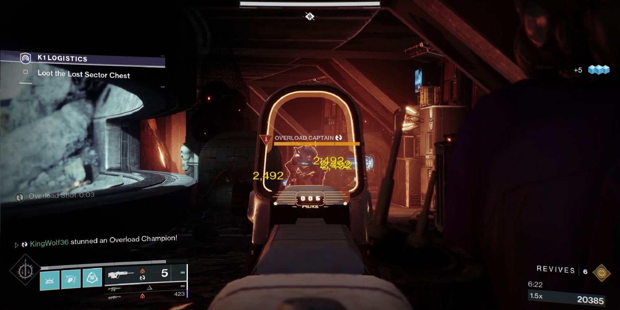 Destiny 2: K1 Logistics Legend Lost Sector Guide