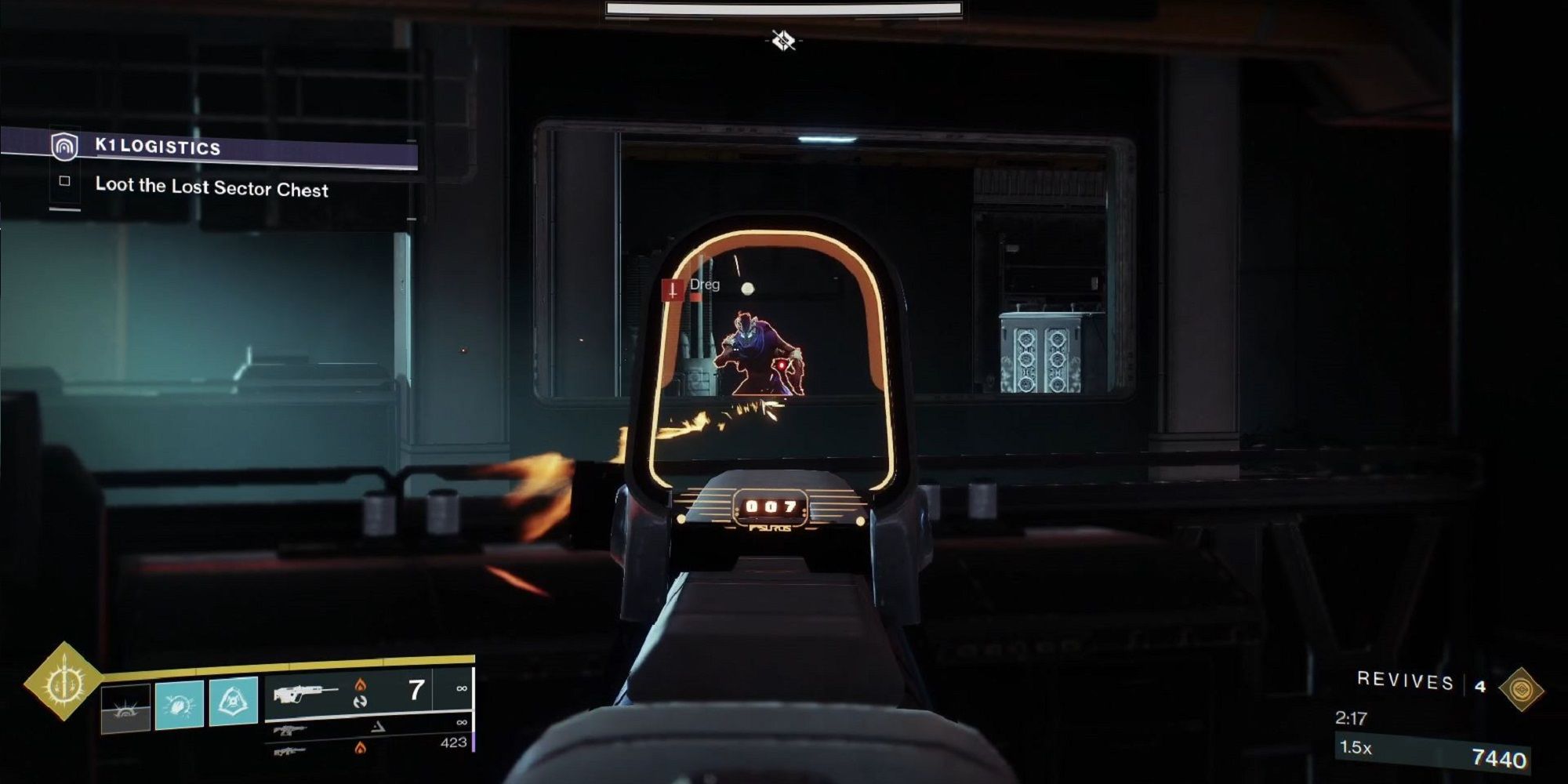 Destiny 2: K1 Logistics Legend Lost Sector Guide