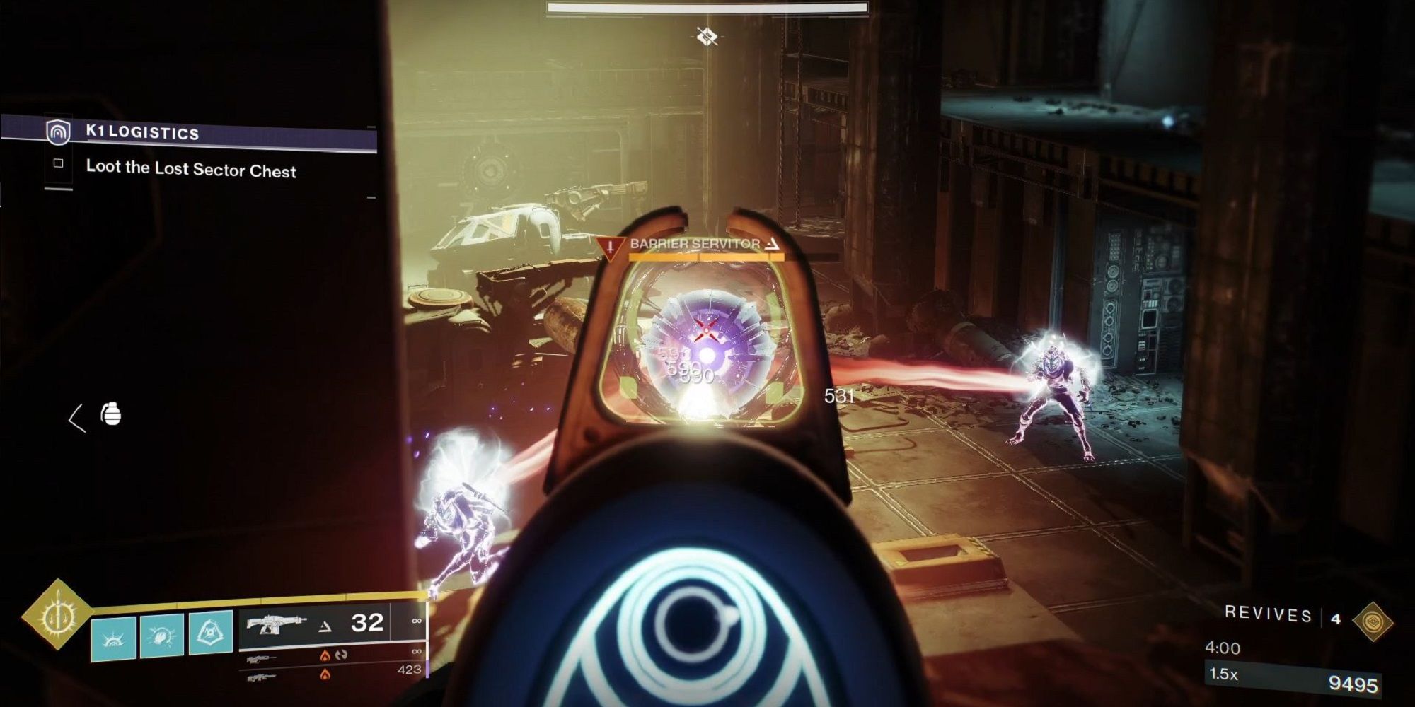 Destiny 2: K1 Logistics Legend Lost Sector Guide