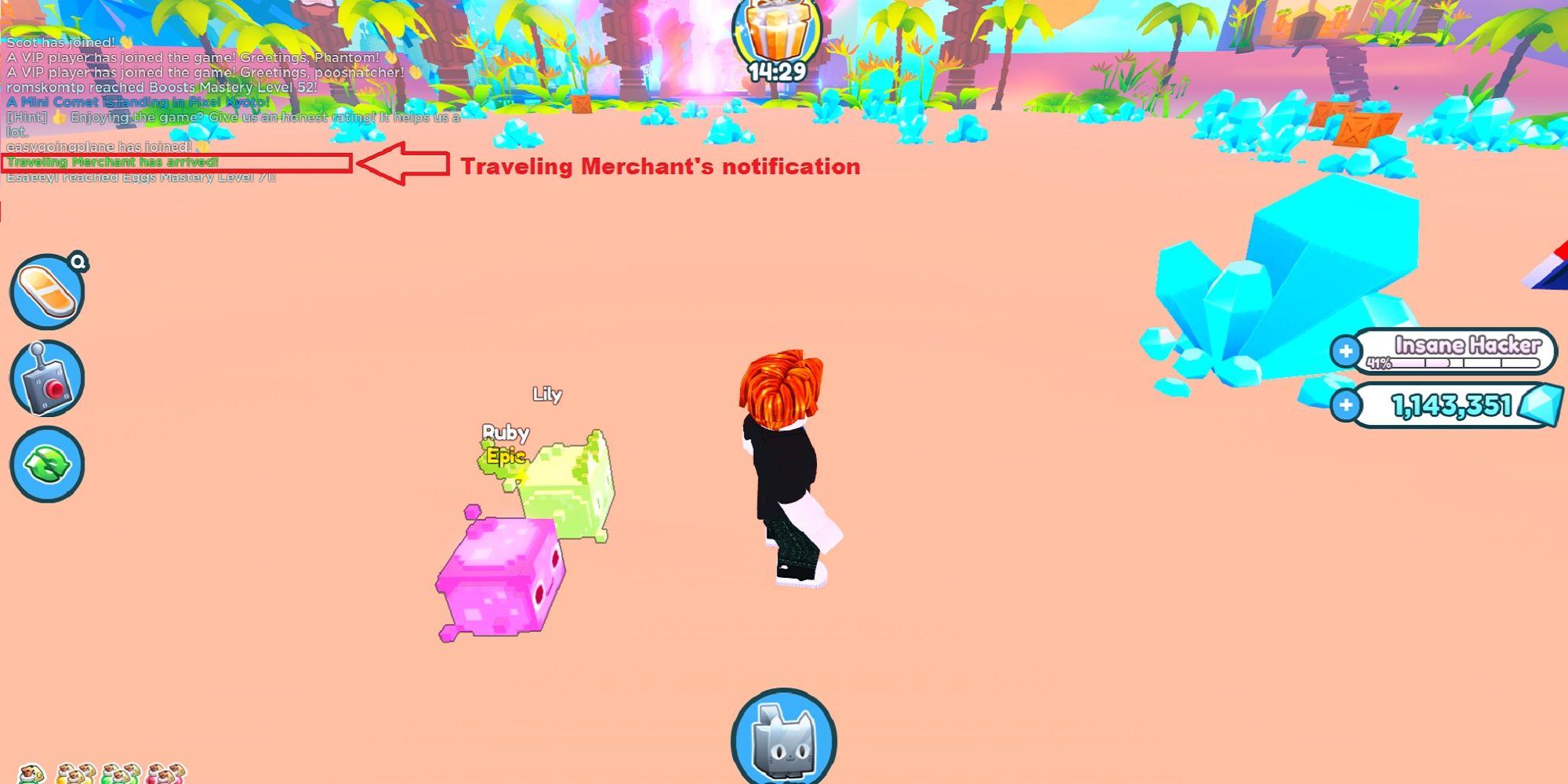 Pet Simulator X: Where Is Traveling Merchant?