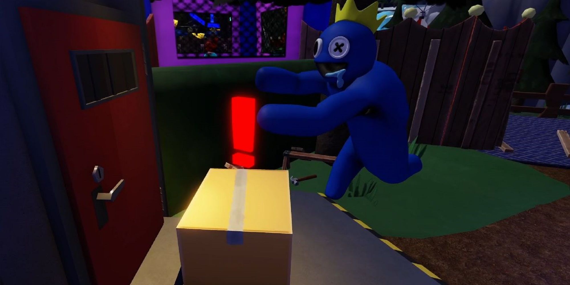 Rainbow Friends: What Does Blue Do?