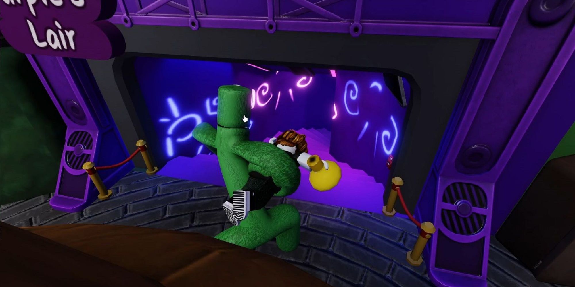 Rainbow Friends: What Does Green Do?