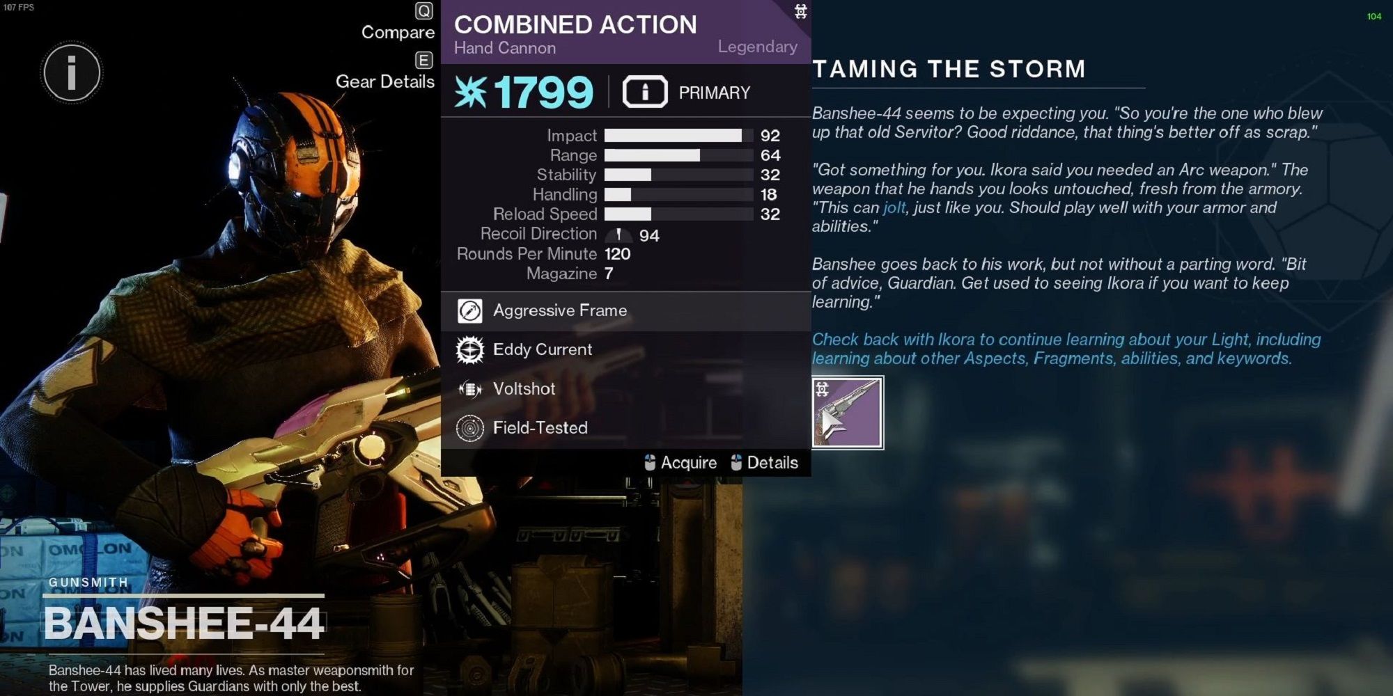 Destiny 2 Season Of The Deep: Taming The Storm Mission Walkthrough