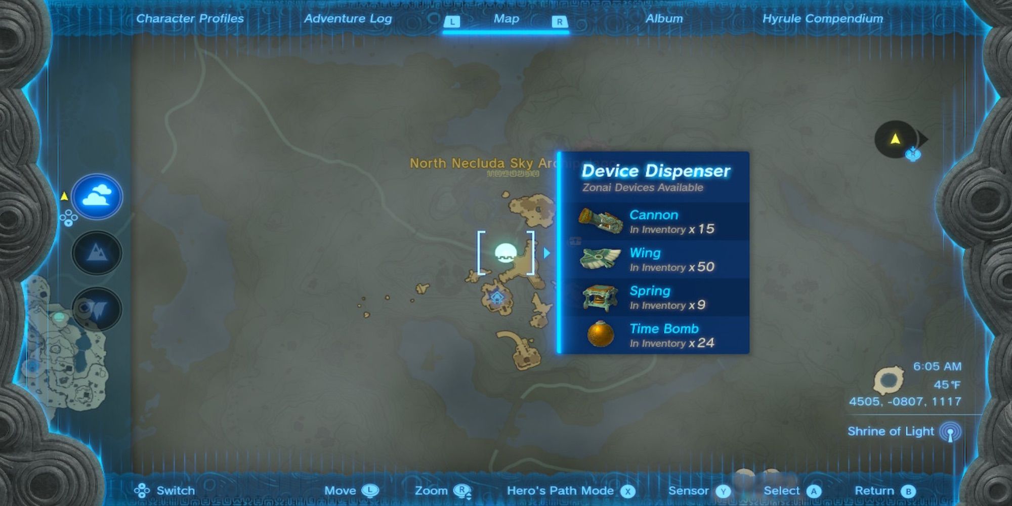 Tears Of The Kingdom: All Zonai Device Dispenser Locations