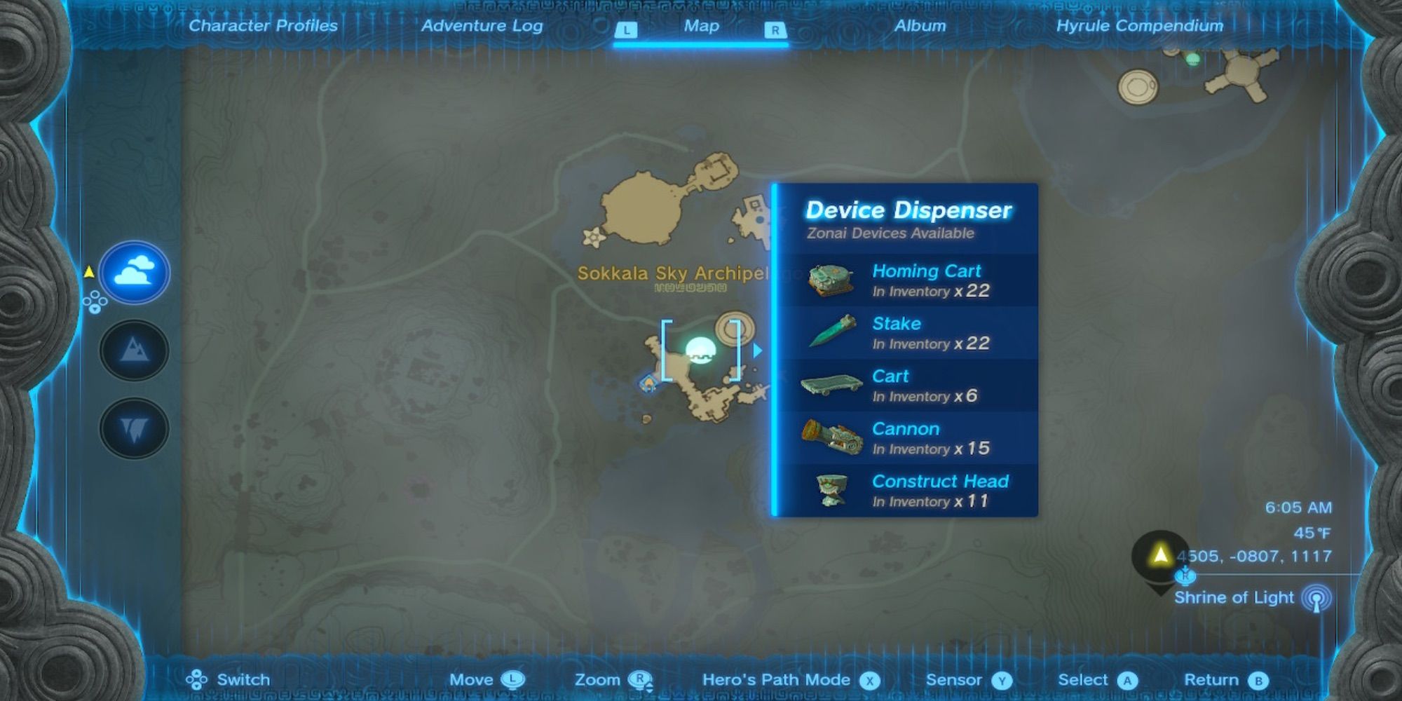 Tears Of The Kingdom: All Zonai Device Dispenser Locations