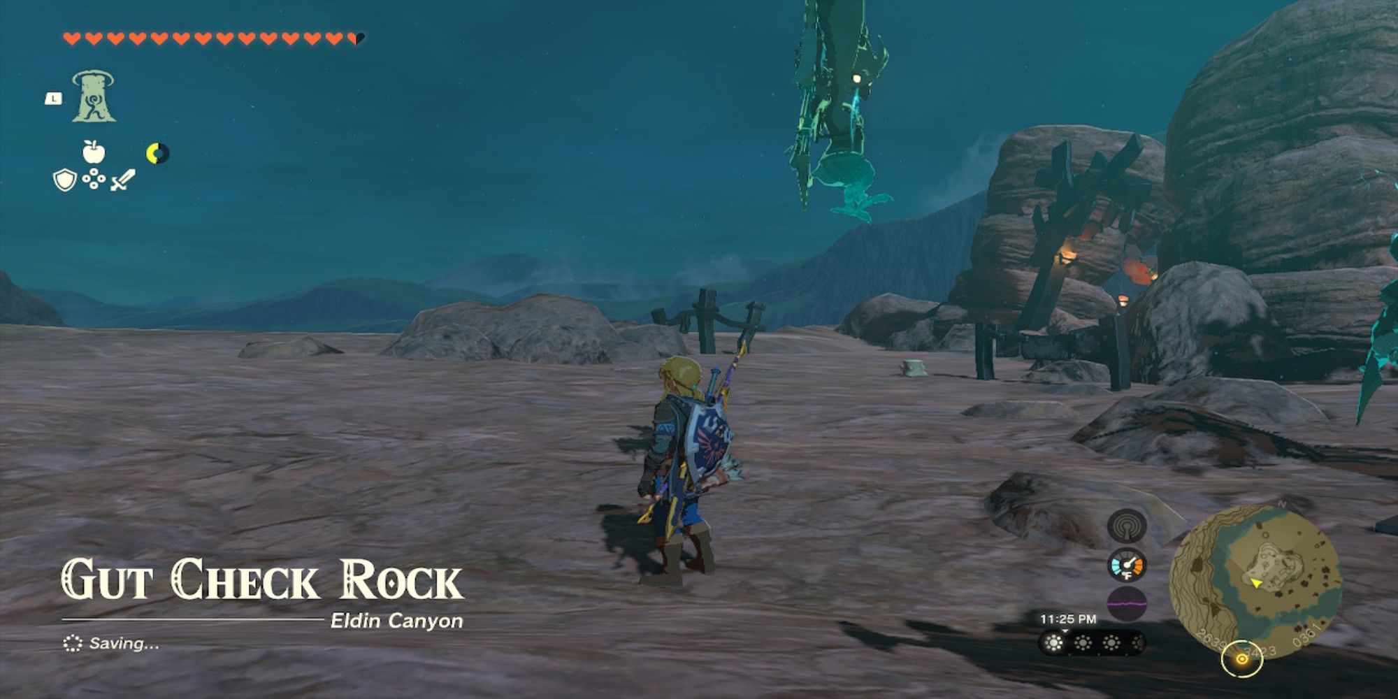 The Legend of Zelda: Tears of the Kingdom - Gut Check Rock Walkthrough