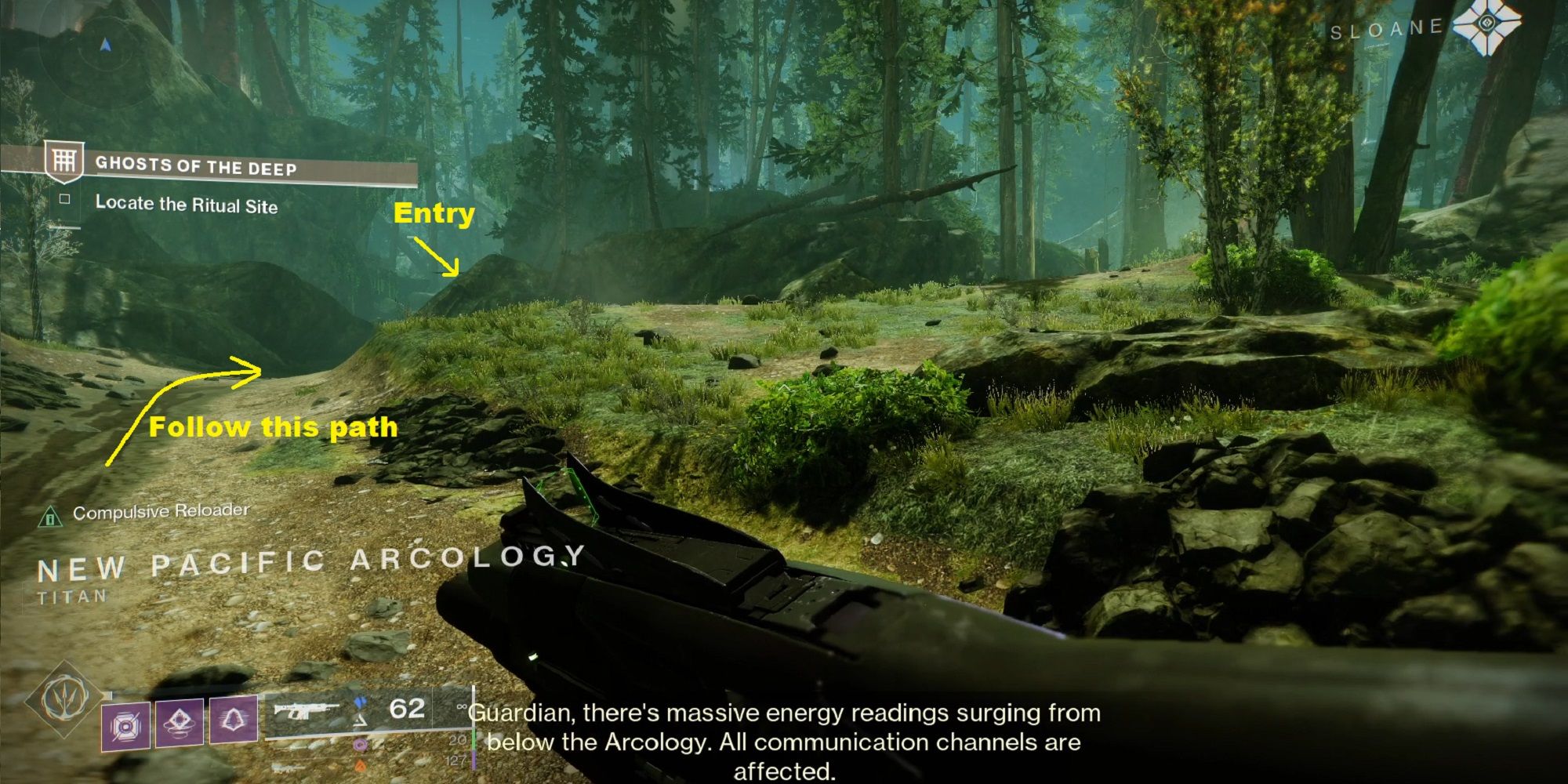 Destiny 2 Ghost Of The Deep: All Memory Of Darkness Locations