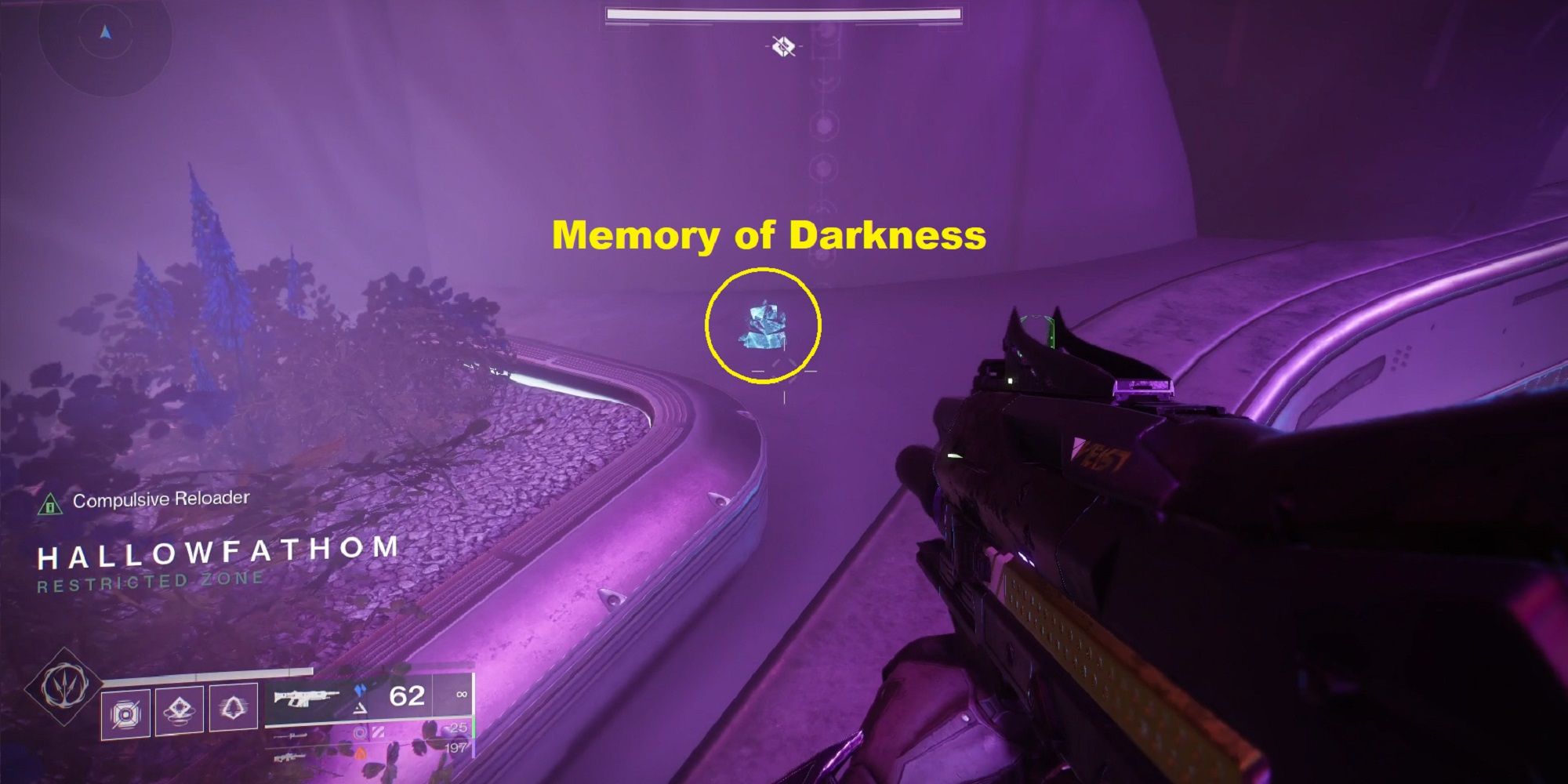 Destiny 2 Ghost Of The Deep: All Memory Of Darkness Locations