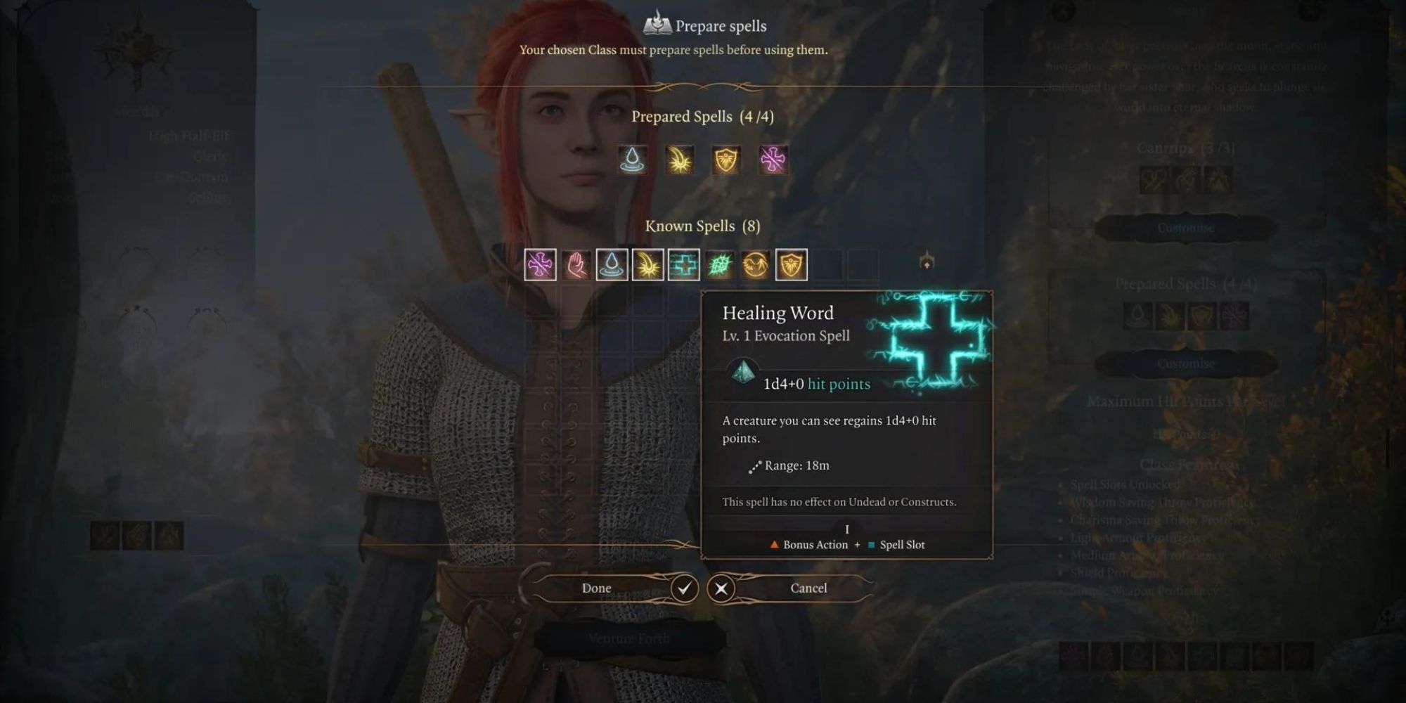 Baldur's Gate 3: Best Cleric Build