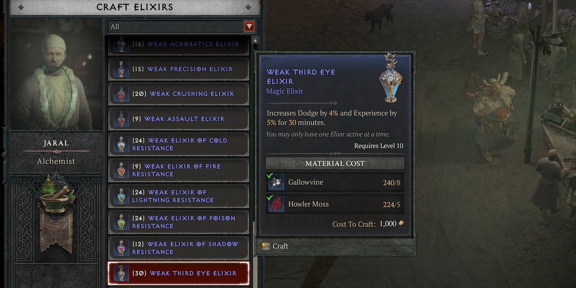 Diablo 4: 10 Best Elixirs And How To Craft Them