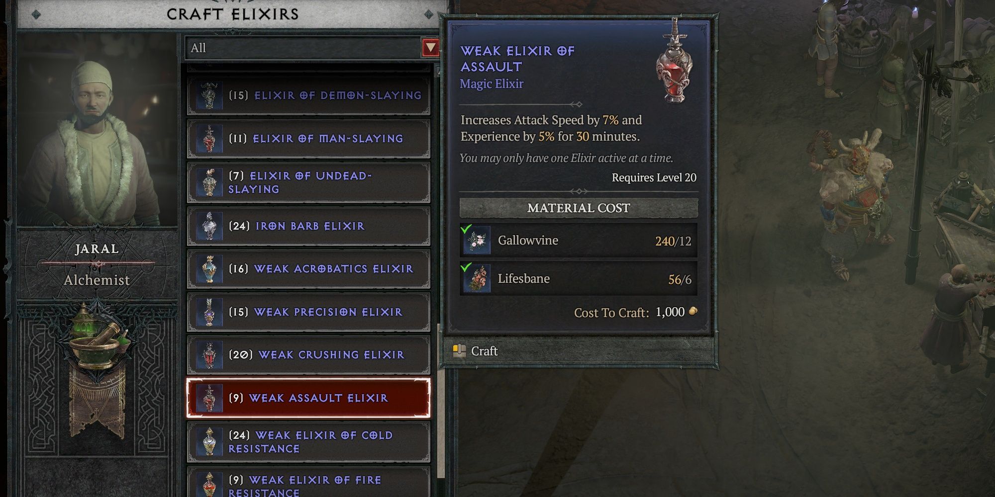 Diablo 4: 10 Best Elixirs And How To Craft Them