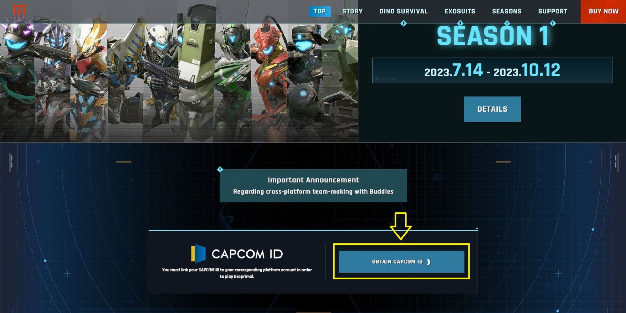 Exoprimal: How To Create & Link Capcom ID