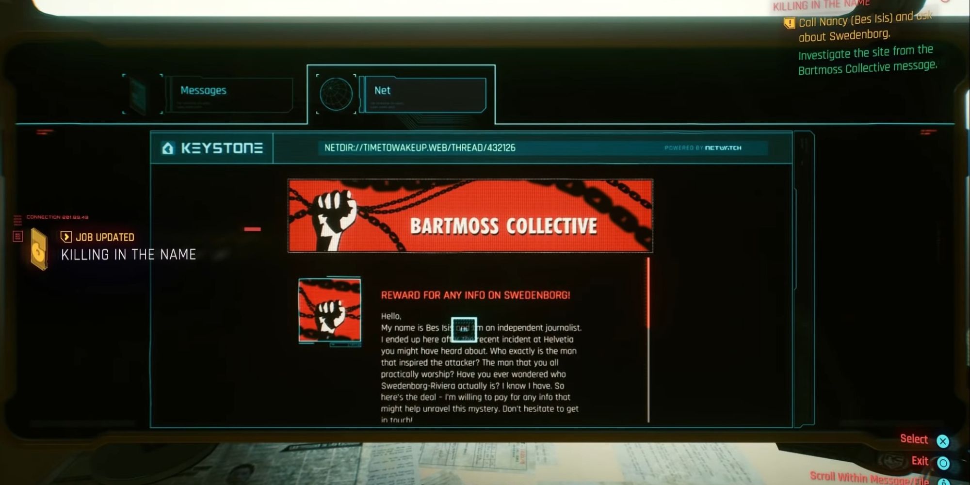 Cyberpunk 2077: Killing In The Name Quest Guide