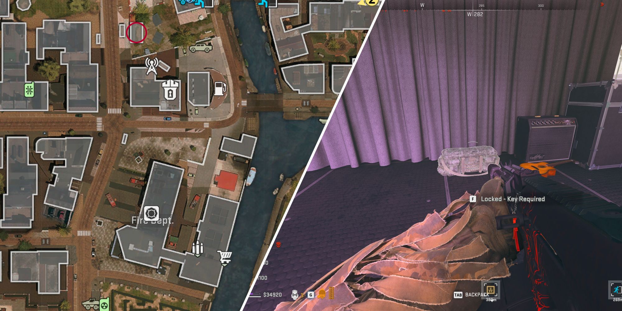 Warzone 2 DMZ: Stage Bag Location