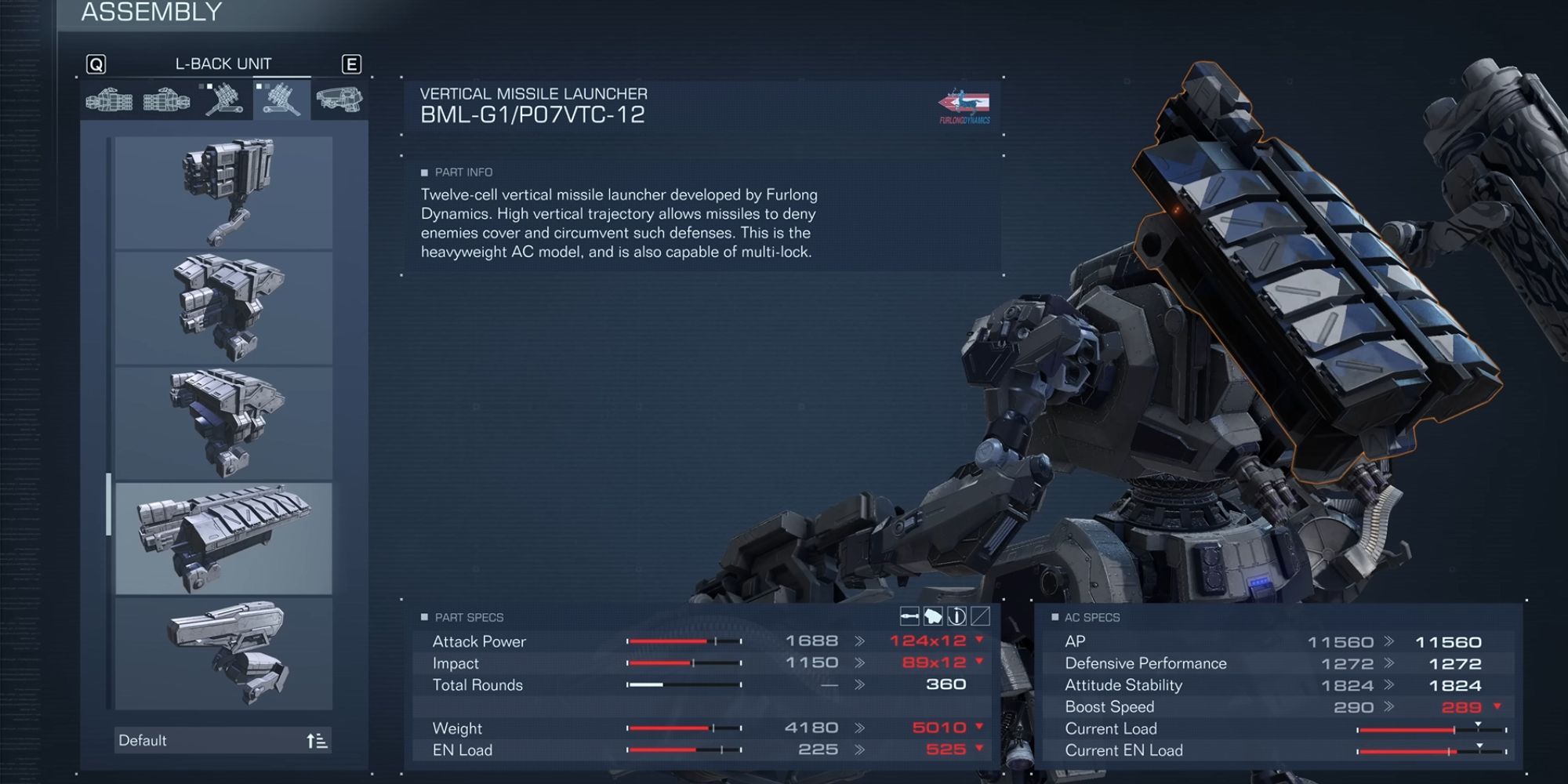 Armored Core 6: 10 Best Back Weapons, Ranked