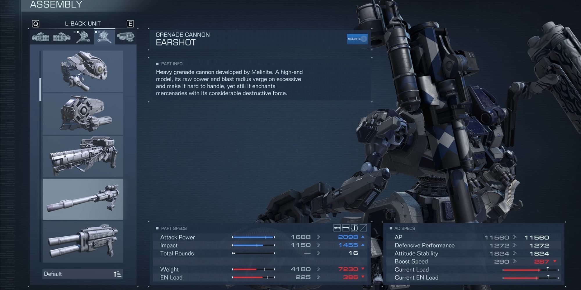 Armored Core 6: 10 Best Back Weapons, Ranked