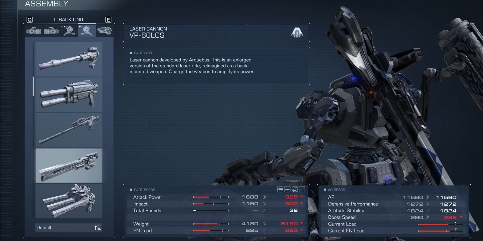 Armored Core 6: 10 Best Back Weapons, Ranked