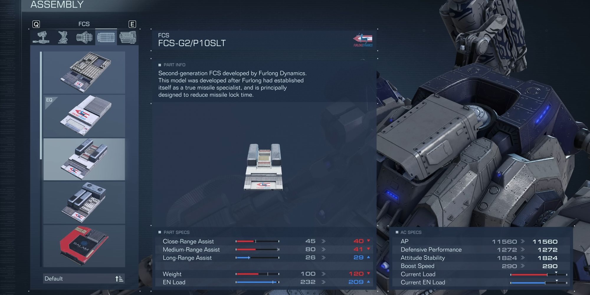 Armored Core 6: Every FCS, Ranked