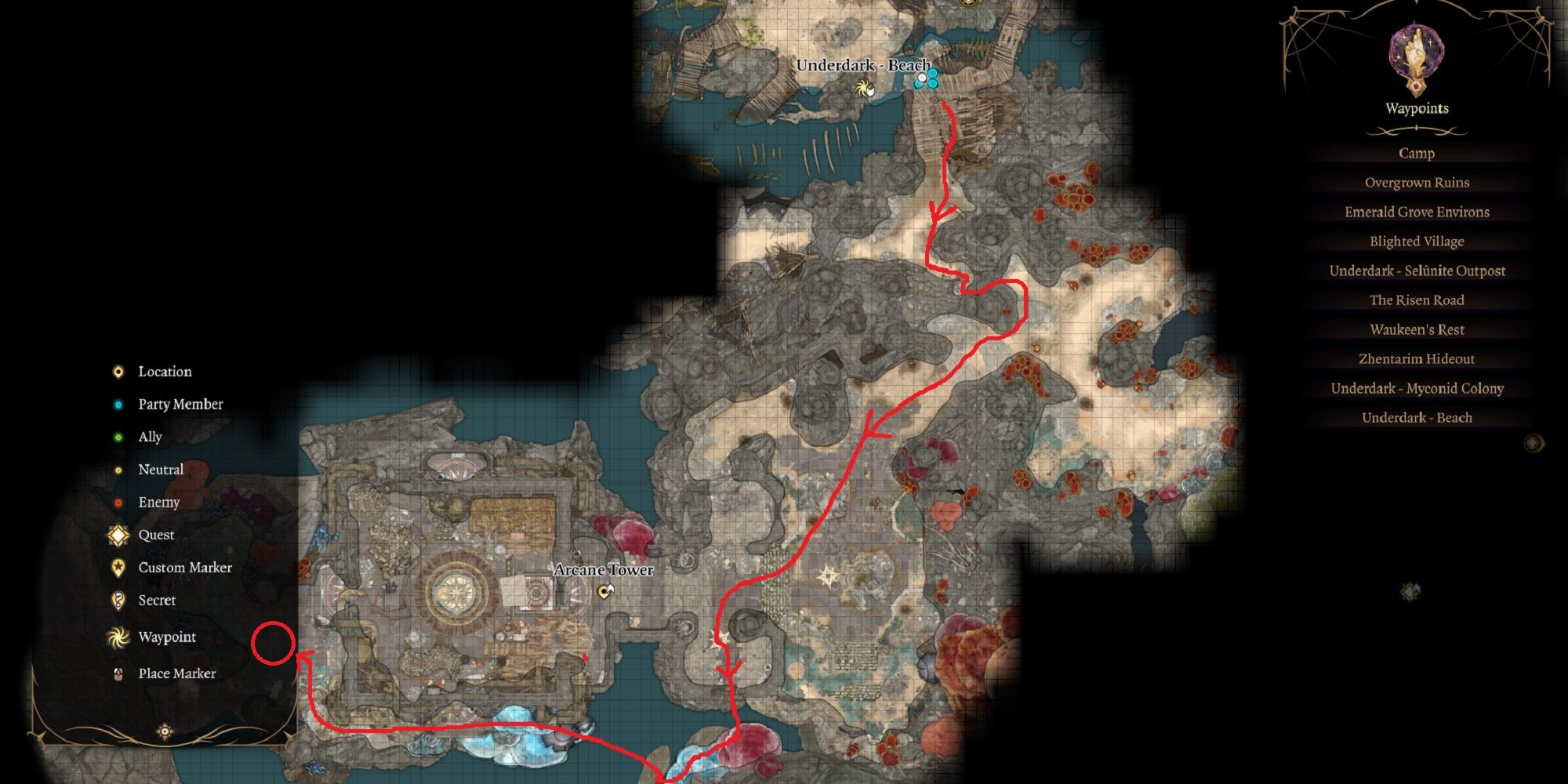 Baldur's Gate 3: How To Activate Arcane Tower Elevator