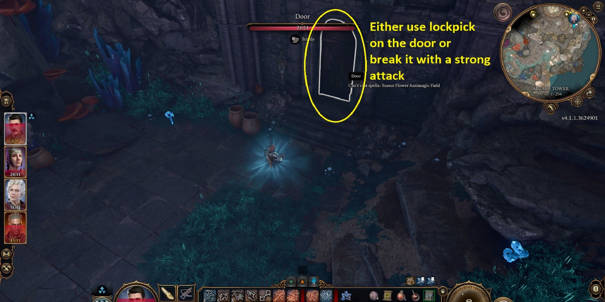 Baldur's Gate 3: How To Activate Arcane Tower Elevator