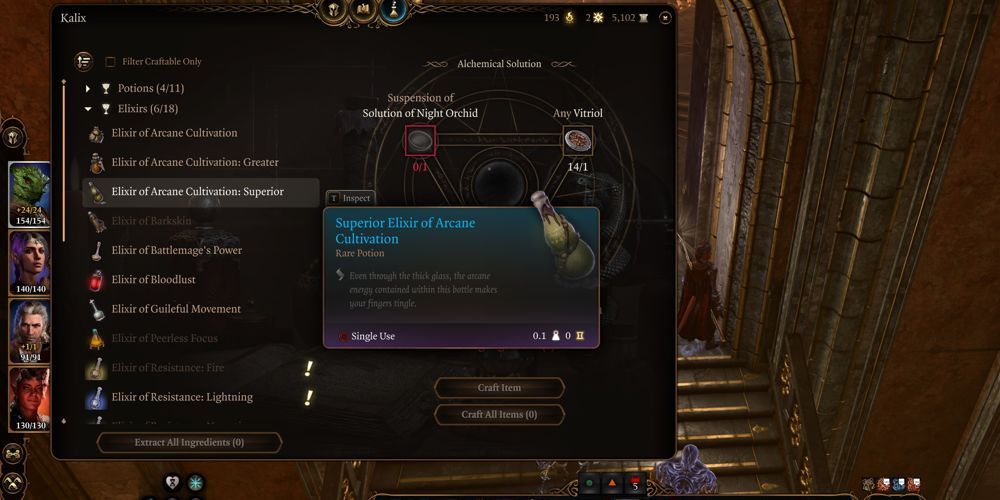 Baldur's Gate 3: 10 Best Elixirs, Ranked