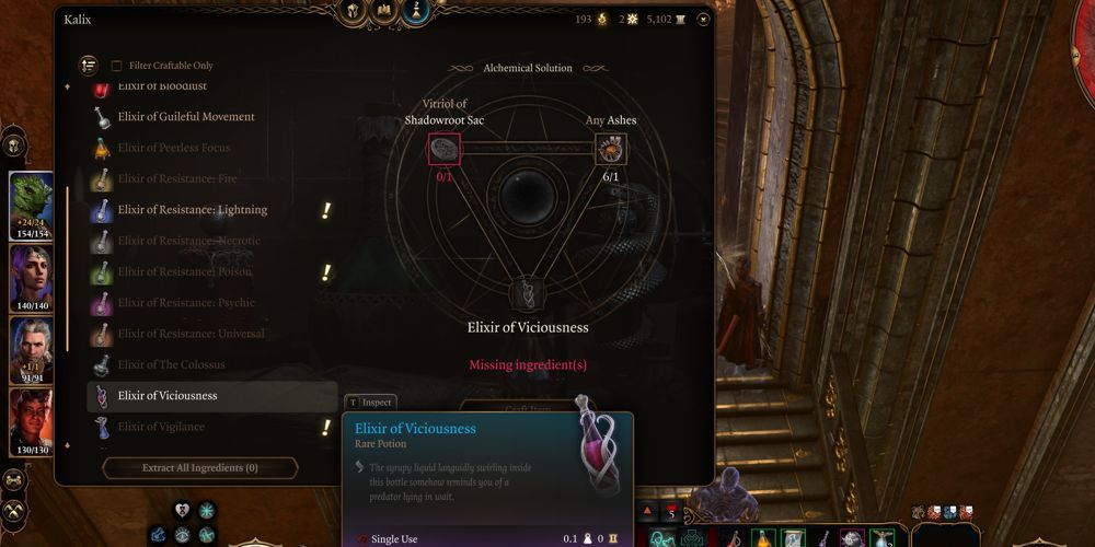 Baldur's Gate 3: 10 Best Elixirs, Ranked