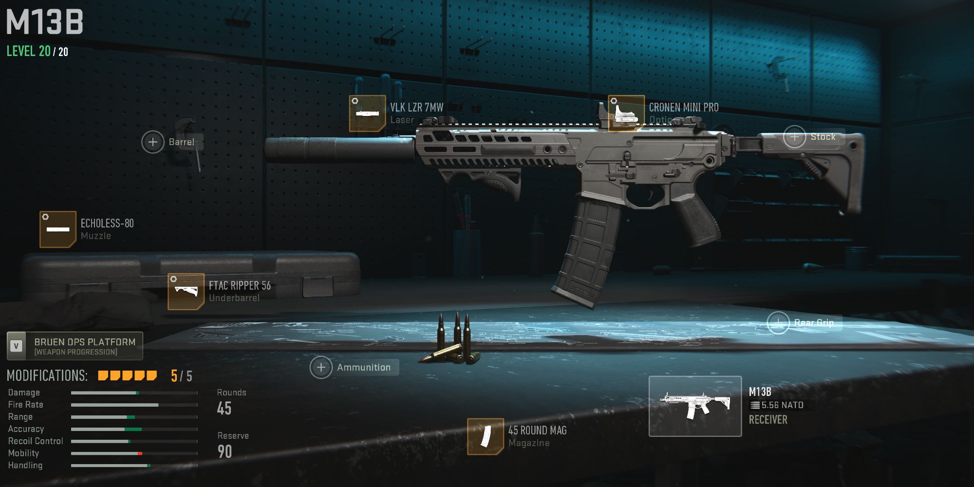 Modern Warfare 2 & Warzone 2 M13B: How To Unlock & Best Attachments