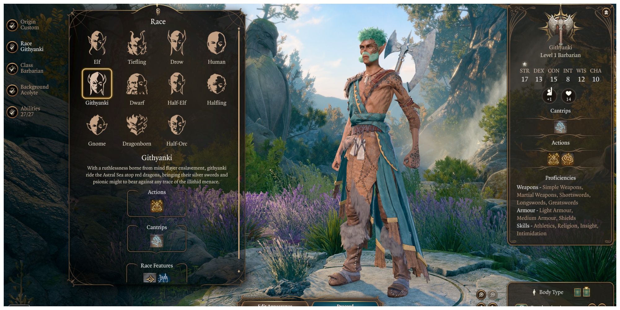 Baldur's Gate 3: Character Creation Guide