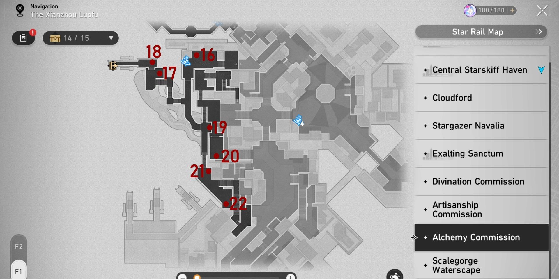 Honkai Star Rail: All Alchemy Commission Chest Locations