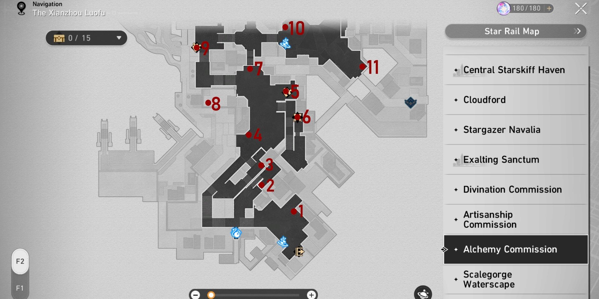 Honkai Star Rail: All Alchemy Commission Chest Locations