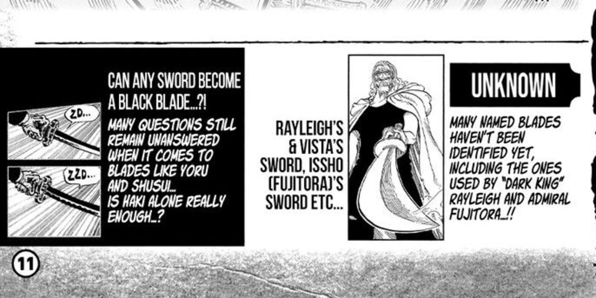 One Piece: What Are Black Blades?