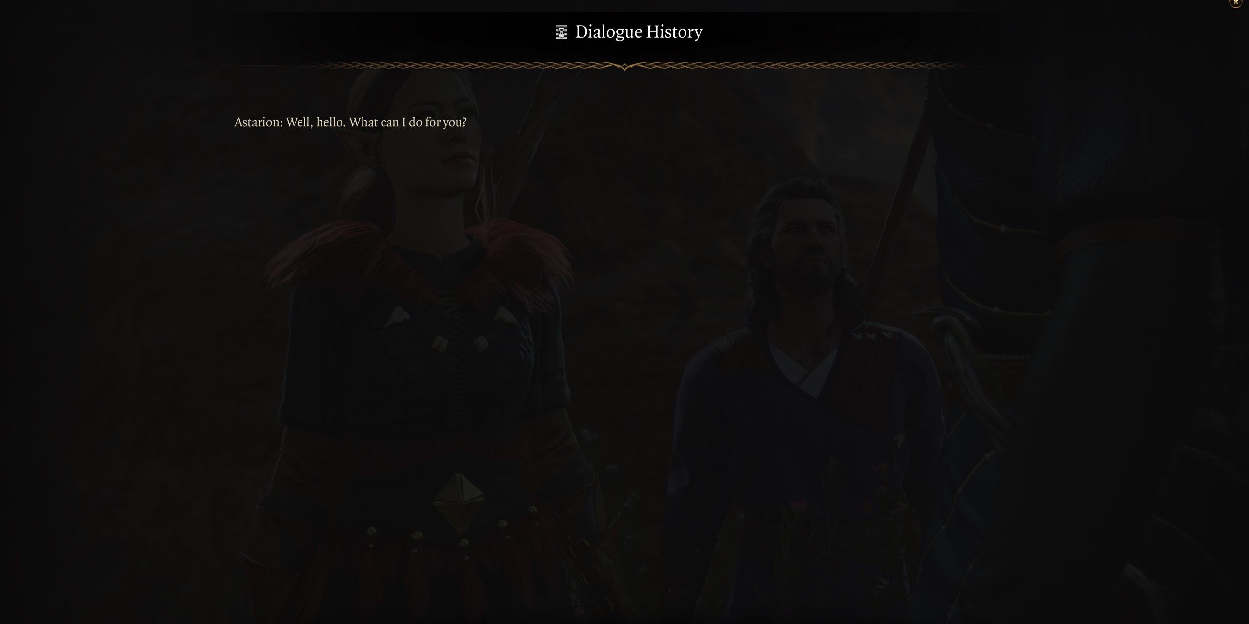 Baldur's Gate 3: How To View The Dialogue History