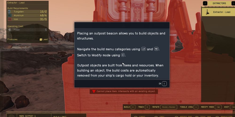 Starfield: How To Build An Outpost