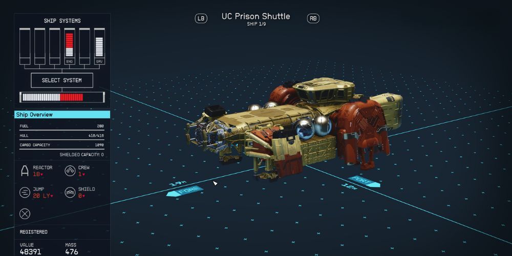 Starfield: 25 Best Early Game Ships, Ranked