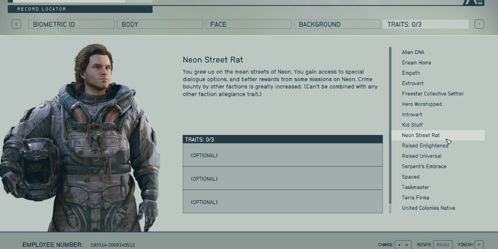 Starfield: All Traits, Ranked