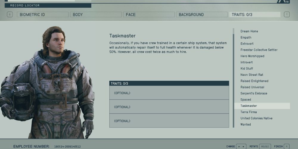 Starfield: All Traits, Ranked